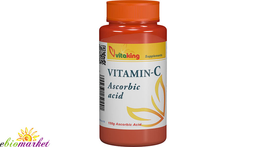 C-Ascorbin 150g por - Bio, paleo, glutén-, laktóz-, cukormentes ...